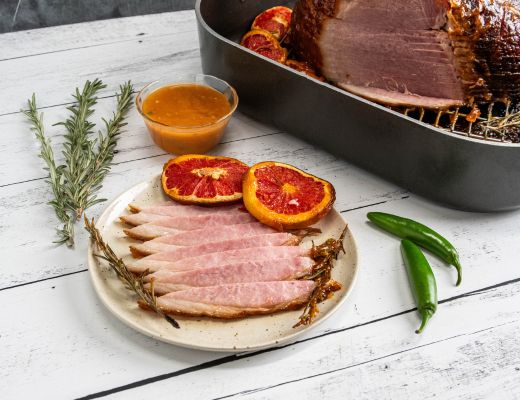 Citrus Glazed Baked Ham — Melissas Produce