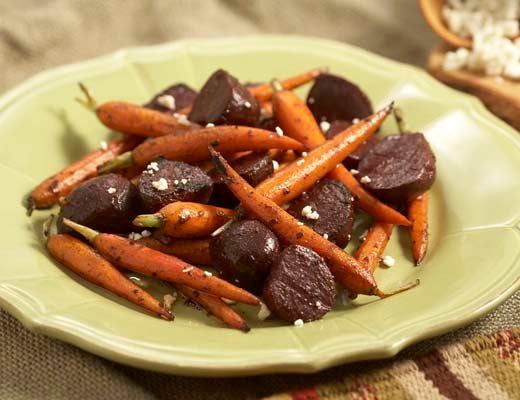 Balsamic Marinated Roasted Baby Beets and Baby Carrots — Melissas Produce