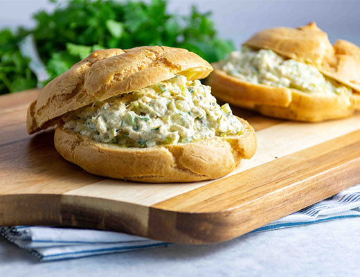Hatch Pepper & Crab Cream Puffs — Melissas Produce