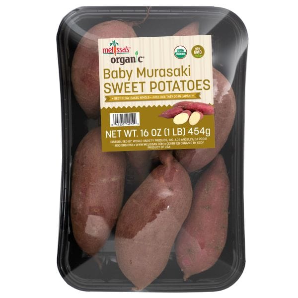 Organic Murasaki Sweet Potatoes (Baby) — Melissas Produce