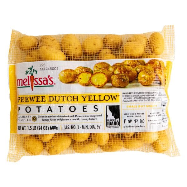 Peewee Dutch Yellow Potatoes — Melissas Produce