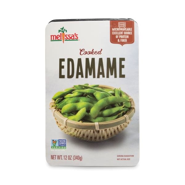 Cooked and Unshelled Edamame Soybeans (3 or 6 pack) — Melissas Produce