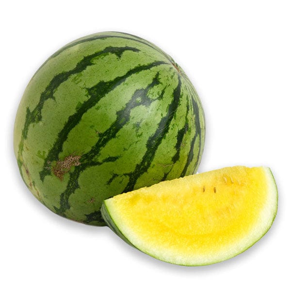 Organic Mini Yellow Seedless Watermelons — Melissas Produce
