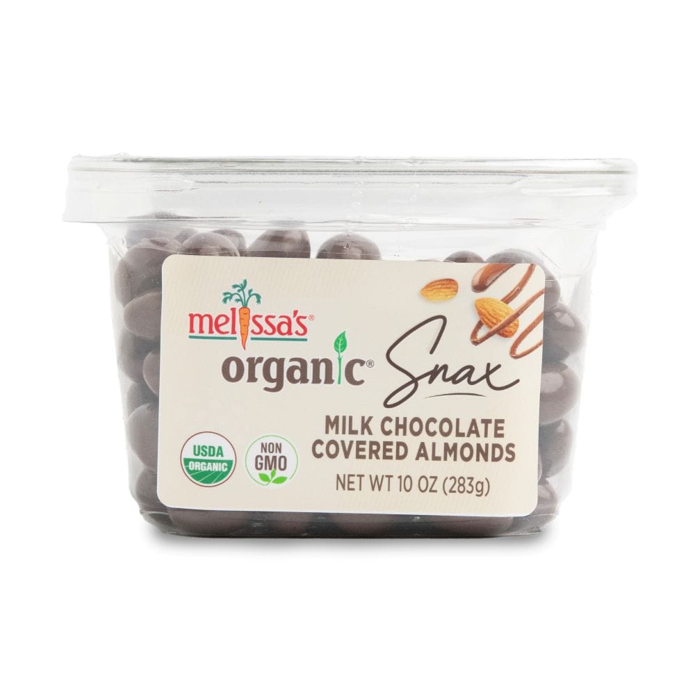 Organic Snax™ Milk Chocolate Covered Almonds — Melissas Produce