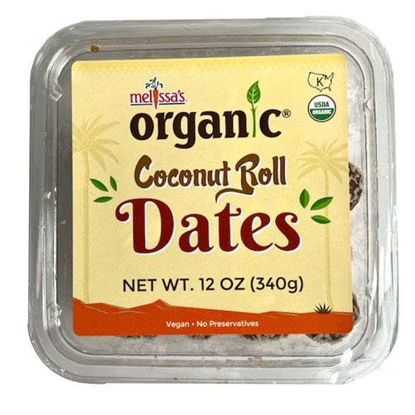 Organic Coconut Roll Dates — Melissas Produce